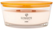 LUMANTE Loď s dřevěným knotem Linen 423 g