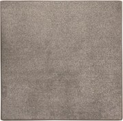 Vopi, Kusový koberec Messina hnědá čtverec, 80x80, hnědá, ložnice