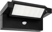 LED Ven. nástěnné svítidlo se senzorem LED/20W/230V 3000/4000/6500K IP54 černá