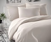 TP Saténové prodloužené povlečení LUXURY COLLECTION 140x220+70x90cm bílé