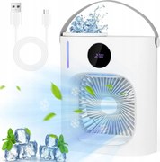 Glovios mini klimatizace 4v1 mobilní 900 ml 3 rychlosti časovač