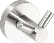 Sapho Sapho, X-STEEL věšáček dvojitý, broušená nerez, XS200