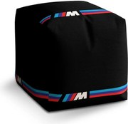 Sablio Taburet Cube MPERFORMANCE pruh - 50x50x50 cm
