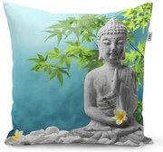 Sablio Polštář Buddha - 40x40 cm
