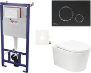 Závěsný wc set do lehkých stěn / předstěnová SAT BREVIS SIKOSSBRTOR78K