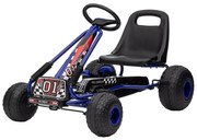 Pedálový dětský gokart, modrý