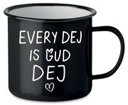 EVERY DEJ IS GUD DEJ - černý plecháček 350 ml