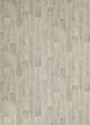 Breno PVC STUDIO CASA Tavel 523 – světle šedé dřevo, šíře 400 cm