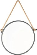 Zrcadlo Naturel 40 cm černá ZLAN40C