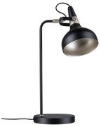 Paulmann 78479 Juna, černá stolní lampa z kovu, 1xE14, výška 51cm