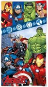 Bavlněná plážová osuška Avengers - motiv Team - 100% bavlna - 70 x 140 cm