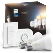 Základní sada Philips Hue WHITE AMBIANCE 2xE27/8W/230V + zařízení k propojení