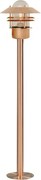 NOR 25078030 Venkovní sloupkové svítidlo Blokhus 1x60W E27 měď čirá - NORDLUX