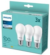 LED žárovky E27 Philips A67 13W (100W) neutrální bílá (4000K) 3ks