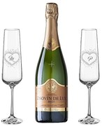 DELUX BRUT pískovaná sada V srdci (1+2)