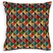 SCANquilt povlak SOFA triangles multi 45 x 45 cm