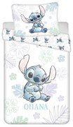 Jerry Fabrics Povlečení Lilo a Stitch Ohana White 140x200, 70x90 cm