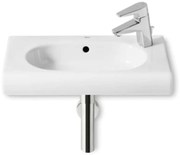 Roca Meridian - Umývátko 55x32 cm, s přepadem, otvor pro baterii, bílá A32724Y000