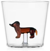 Ichendorf Milano designové sklenice na vodu Dogs Tumbler Bassotto