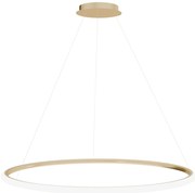 Toolight Toolight, závěsné svítidlo 100cm, 61W, 3000K, LHJ003-CP, zlatá lesklá, OSW-50001
