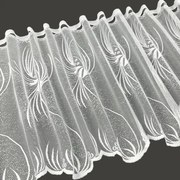 Vitrážová žakárová záclona 7044 - výška 40,60,90 cm , metráž