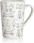 Keramický hrnek CATS 450 ml