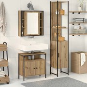 Sada koupelnového nábytku 3 ks Artisanový dub 3334394