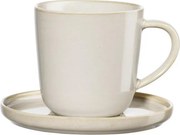 Šálek na espresso s podšálkem Asa Selection COPPA TOFU 80ml šedý