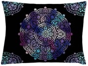 XPOSE® Mikroplyšový povlak na polštář MANDALA 1 70x90 cm