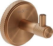 Mexen Gravo, nástěnný háček na ručníky, měděná matná, 70A93011-65