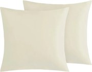 Bellatex Povláček bavlněný SET 2ks  Béžová rozměr 40x40 cm