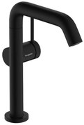 Hansgrohe Tecturis S - Umyvadlová baterie s výpustí Push-Open, CoolStart, EcoSmart, matná černá 73360670
