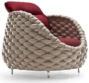 Kenneth Cobonpue designová křesla Rapunzel Easy Armchair
