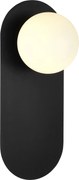 Toolight Toolight, nástěnné svítidlo 30x12cm, 1xG9, APP1586-1W, černá-bílá, OSW-04122