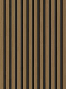 Mexen Lam-B, akustické stěnové lamely 275 × 30 cm, HDF deska 4 mm, technická dýha, teak zlatavý, S100-275307-3015-014