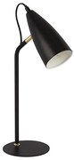 Searchlight EU60970BK - Stolní lampa STYLUS 1xE14/7W/230V černá