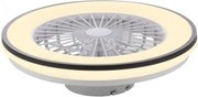 LD 14447-18 LED stropní ventilátor CCT RGB změna barev dálkový ovladač, RGB/2700-6500K - JUST LIGHT