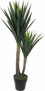 Mica Decorations Umělá květina Yucca zelená 120 cm