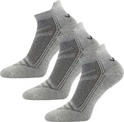 Ponožky VoXX krátké bambusové BLAKE 3 páry šedé melé vel. 35 - 38