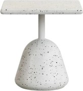 Zahradní konferenční stolek s terrazzo deskou 44x44 cm Saura – Kave Home