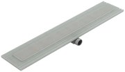 I-Drain Liquid 68 - Nerezový sprchový žlab s roštem, délka 70 cm, tmavý beton EP.SS.0700.D