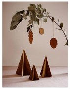 Dřevěné stromečky Teak Spruce Tree - set 3 ks Skagerak