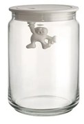 Kuchyňská dóza Gianni Little Man White 900 ml Alessi