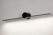 Nástěnné LED svítidlo nad zrcadlo Line FX Black