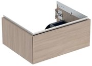 Geberit ONE - Umyvadlová skříňka 59x27x47 cm, 1 zásuvka, dub 505.071.00.5