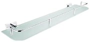 Nimco Keira - Police s ohrádkou, 60 cm, matované sklo/chrom KE 22091AX-60-26