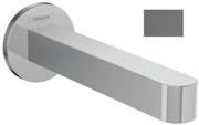 Hansgrohe Finoris - Vanová vpusť, kartáčovaný černý chrom 76410340