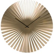 Hodiny ve zlaté barvě Karlsson Sensu, ø 50 cm