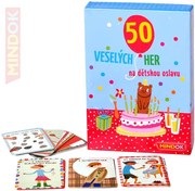 MINDOK HRA 50 Veselých her na dětskou oslavu *SPOLEČENSKÉ HRY* mn154