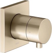 Keuco IXMO Comfort - Uzavírací a přepínací ventil pod omítku, pro 2 spotřebiče, kartáčovaný bronz 59557031002